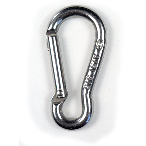 Spring Clip, Key Lock - Stainless Steel